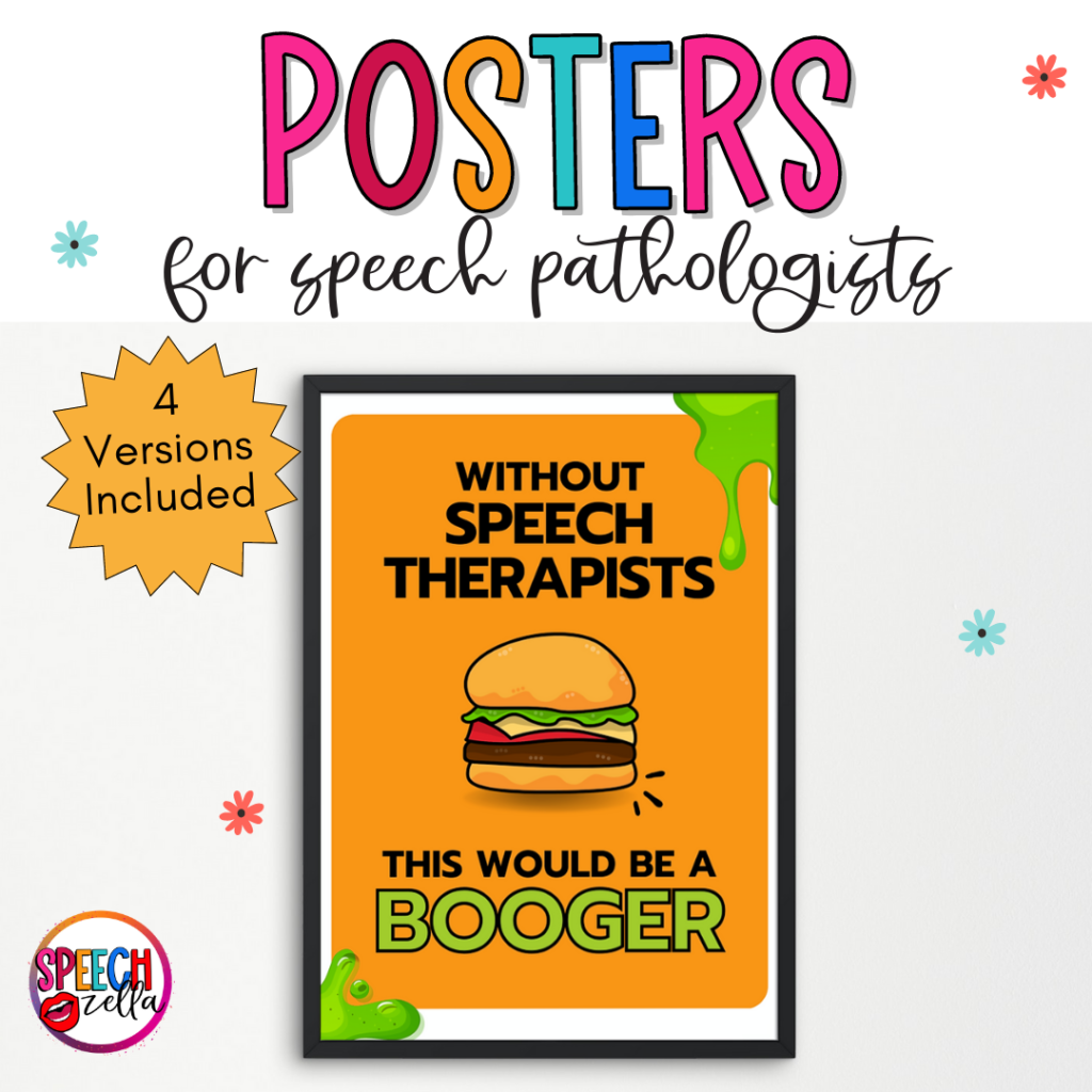 Booger Poster - Speechzella
