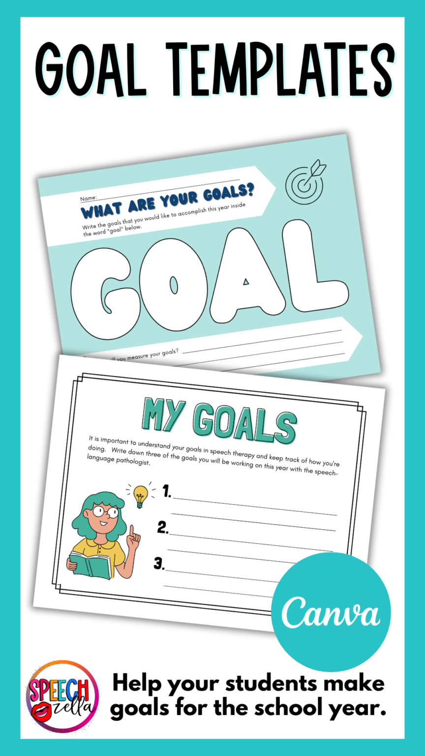 Resources to Target Speech Therapy Goals and Objectives - Speechzella