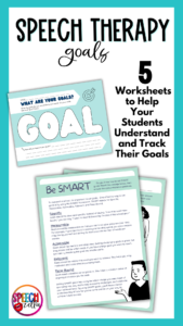 Resources to Target Speech Therapy Goals and Objectives - Speechzella