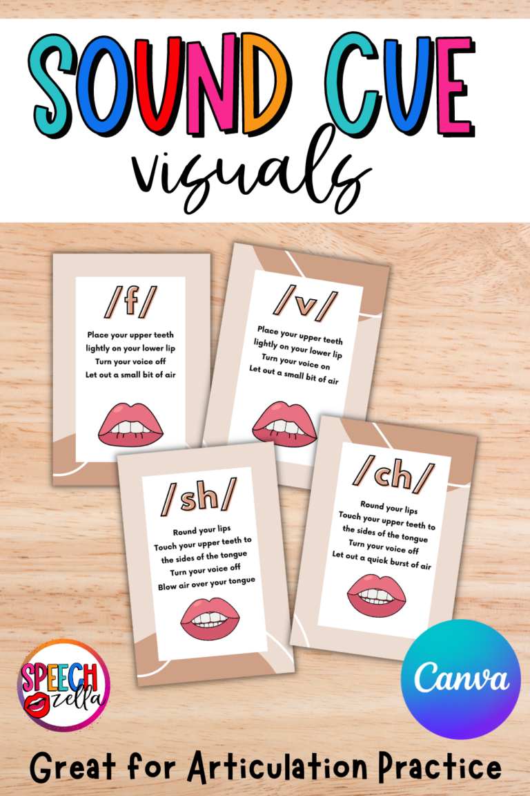 Free Back to School Printables for Speech Therapy in Canva - Speechzella