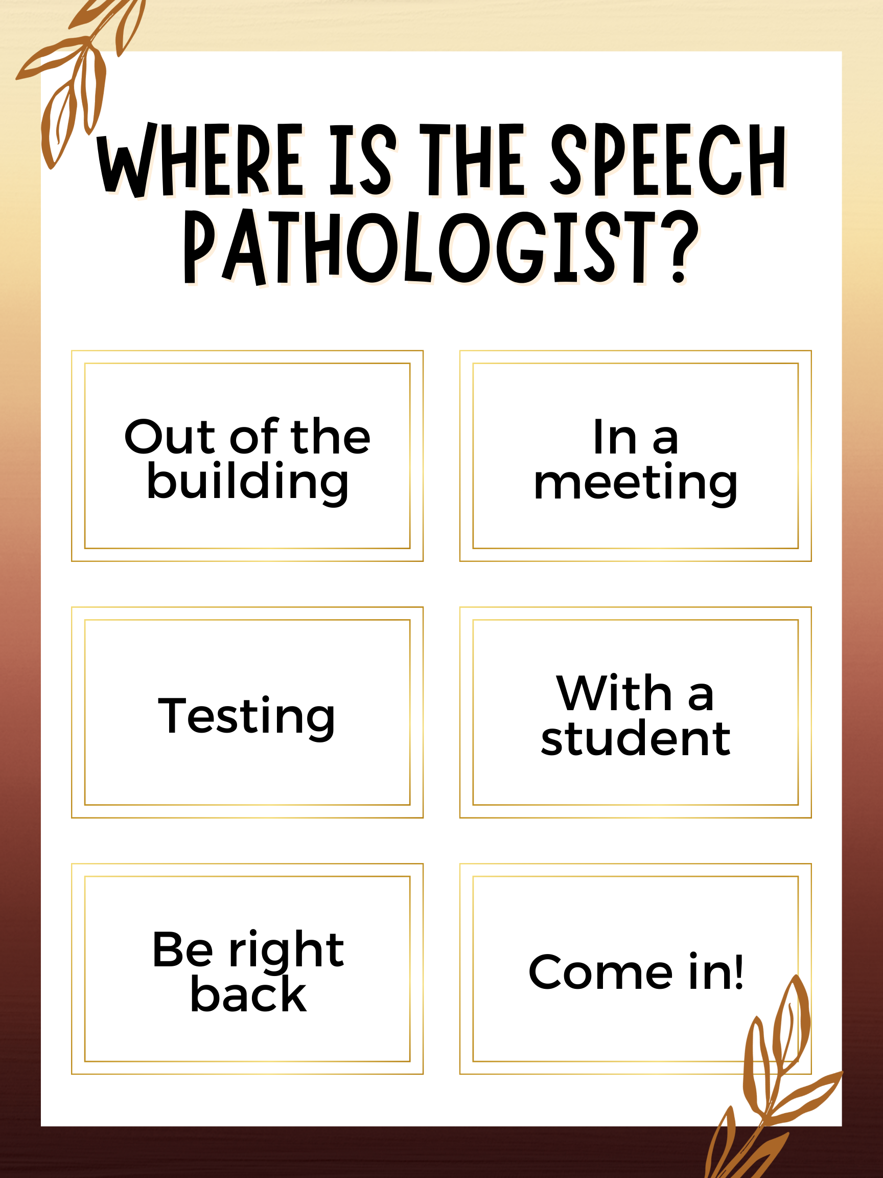 Posters - Speechzella