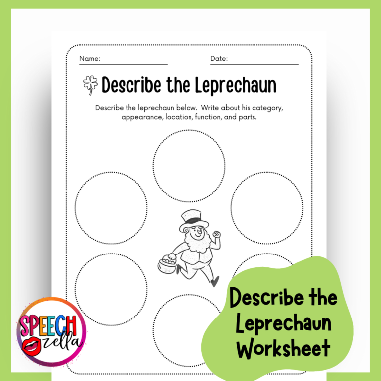 How to Catch a Leprechaun Printable Ideas in Canva - Speechzella