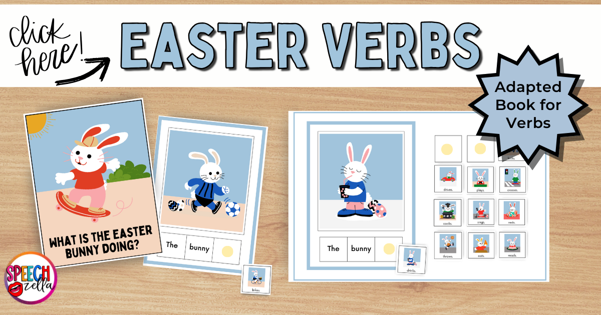 How to Catch the Easter Bunny Activities - Speechzella