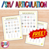 Fun SH Words Speech Therapy Activities in Canva - Speechzella