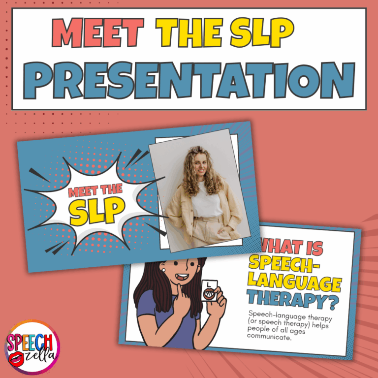 Free Speech Therapy Planner Template for Busy SLPs - Speechzella