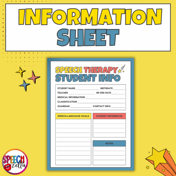 Free Speech Therapy Planner Template for Busy SLPs - Speechzella