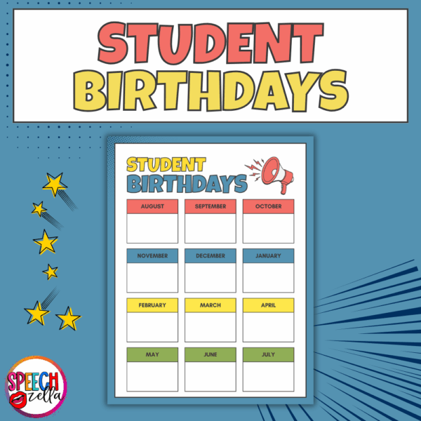 Free Speech Therapy Planner Template for Busy SLPs - Speechzella