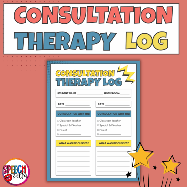 Free Speech Therapy Planner Template for Busy SLPs - Speechzella
