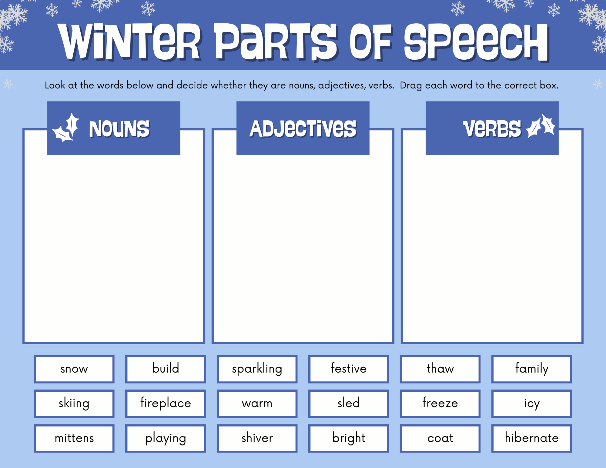 Winter - Speechzella